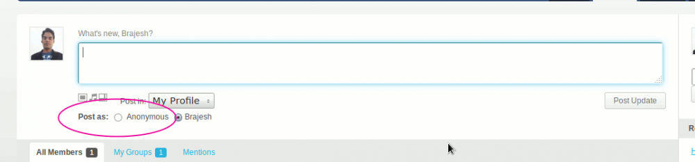 BuddyPress Anonymous Activity | BuddyDev