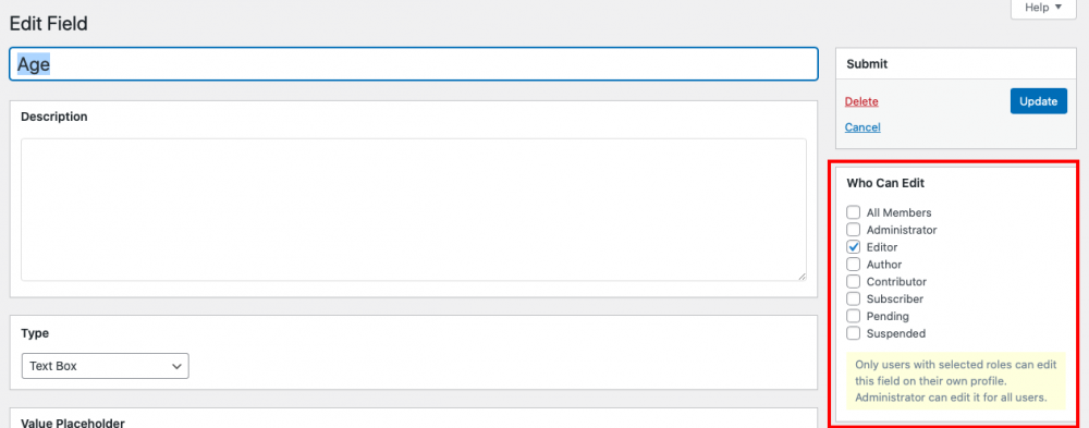 BuddyPress Profile Data Control | BuddyDev